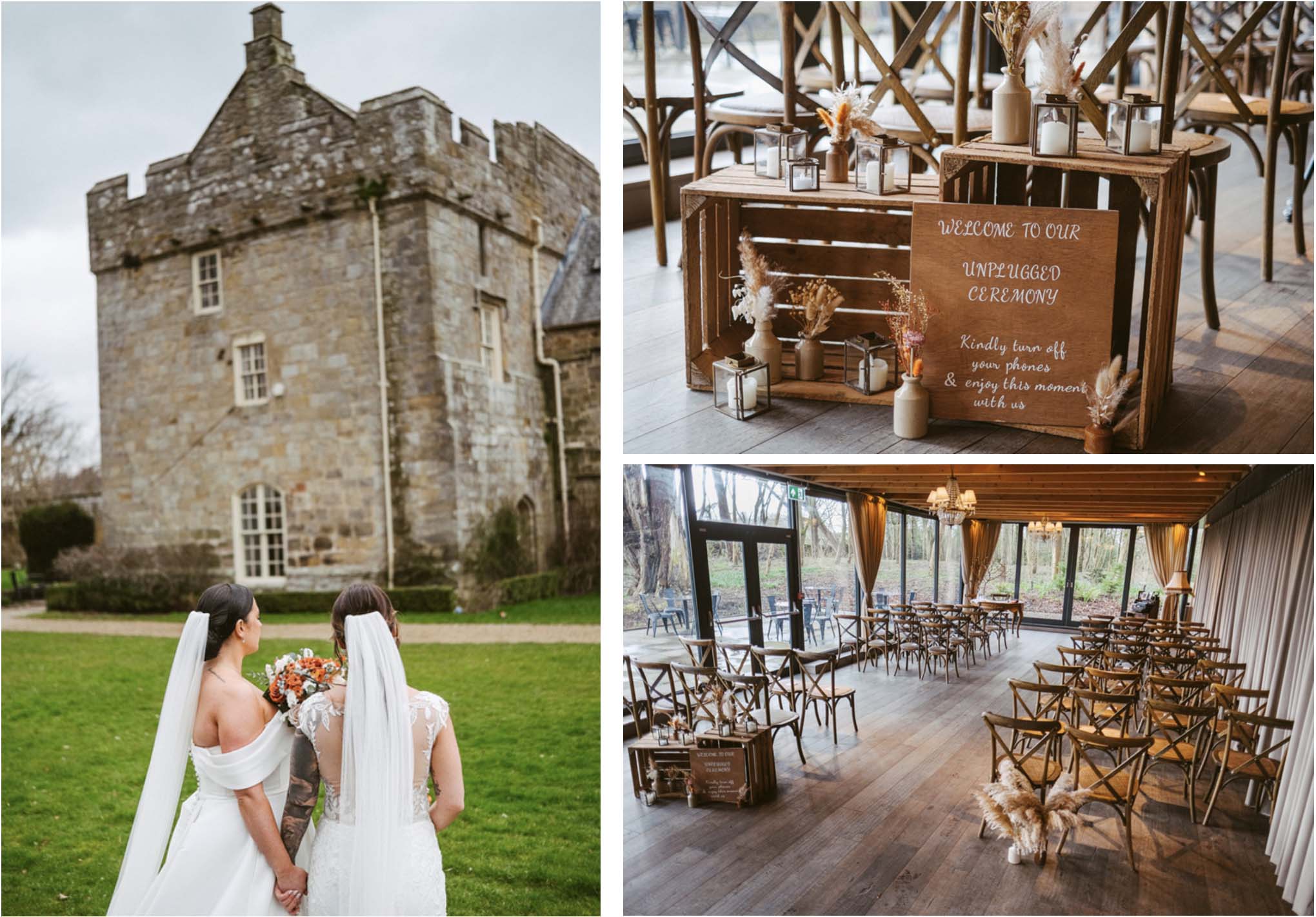 Gemma & Alexandra's Magical Wedding at Shortflatt Tower